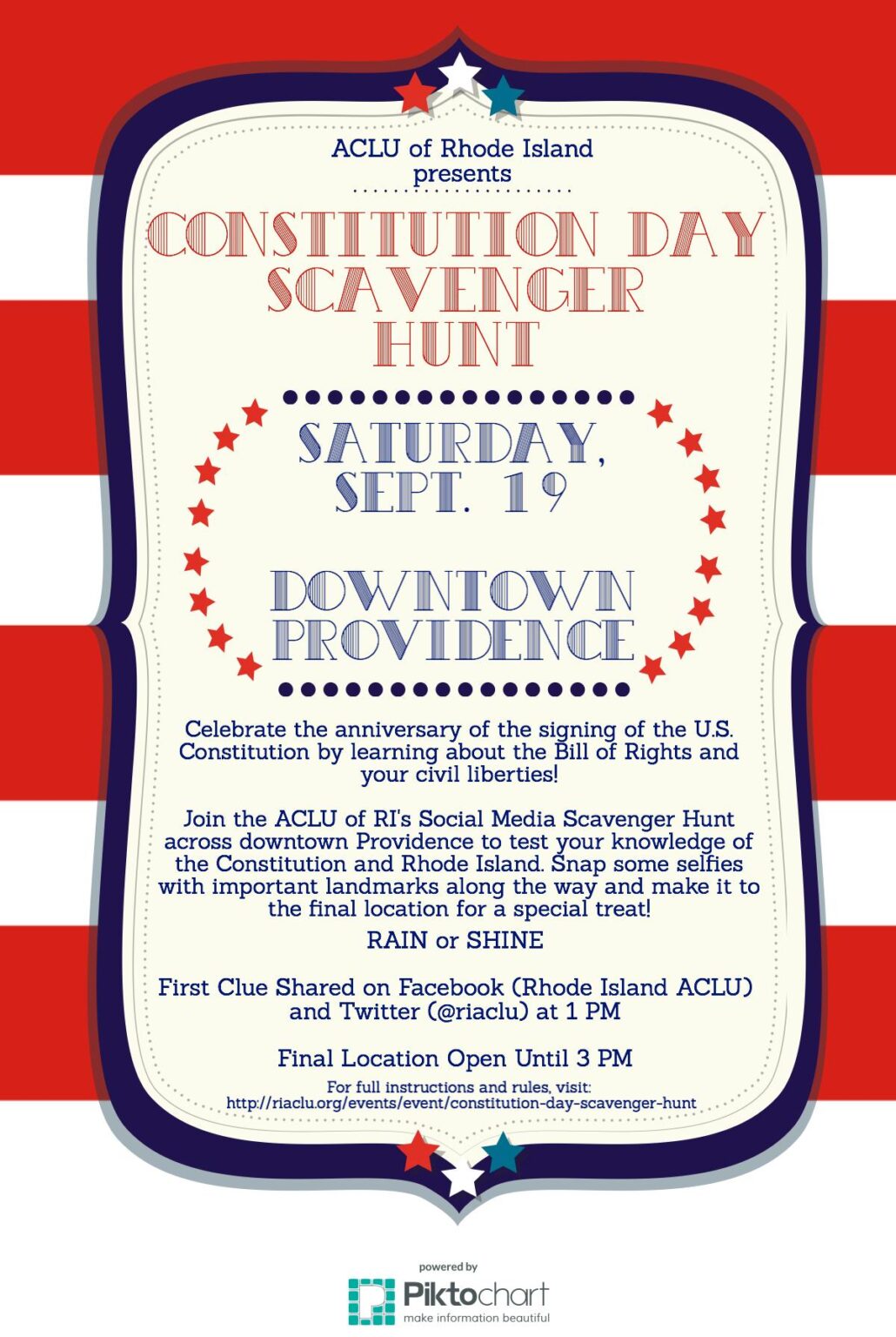 ACLU Celebrates Constitution Day With Downtown Providence Scavenger ...