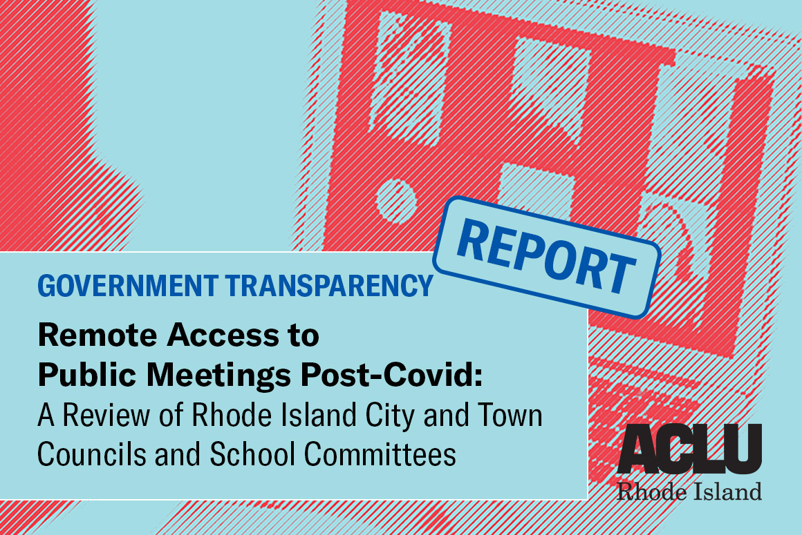 ACLU Report Calls on City And Town Councils, School Committees to ...