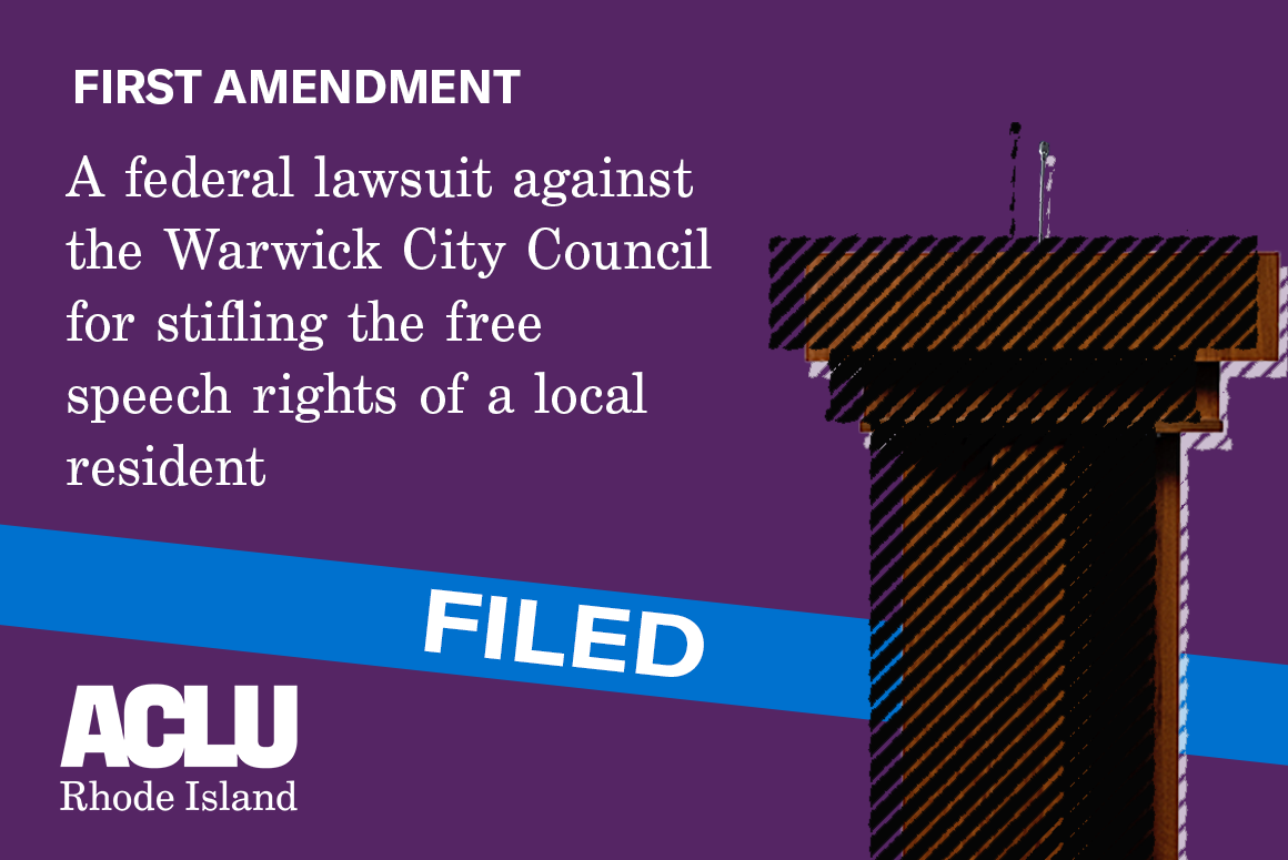 ACLU Sues Warwick City Council Over Censoring of Public Comment Speaker ...