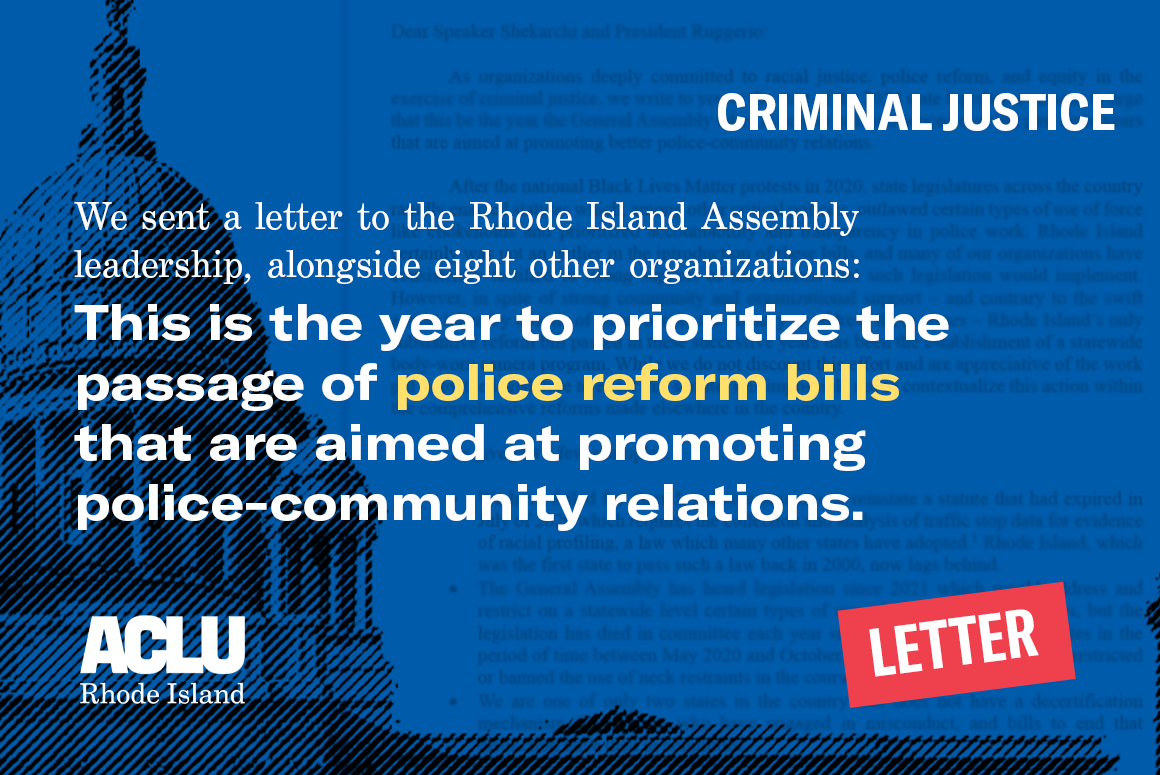 Nine Community Organizations Call for Police Reform to be a Priority in ...